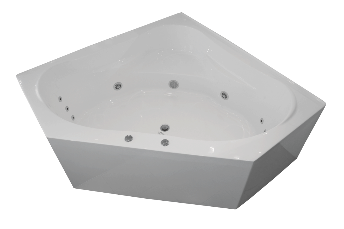 Corner Spa Bath Michelle Available in 1300 and 1500mm sizes